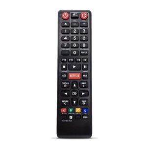 ak59-00145a remote control replace fit for samsung blu-ray dvd player bd-e5900 bd-es6000 bde5700 bd-e5700 bd-em57 bd-em57/za bdem57c bd-em57c bd-em57c/za bdem57cza bdem57za bdem59 bd-em59