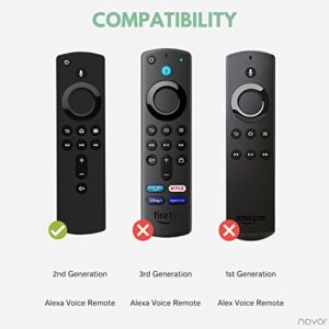 Shockproof Protective Silicone Case/Covers Compatible with All-New Alexa Voice Remote for TV Stick 4K, TV Stick (2nd Gen), TV (3rd Gen)