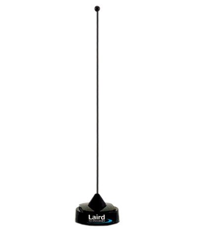 Laird Technologies - 450-470 MHz Unity Gain Quarterwave Antenna - Black