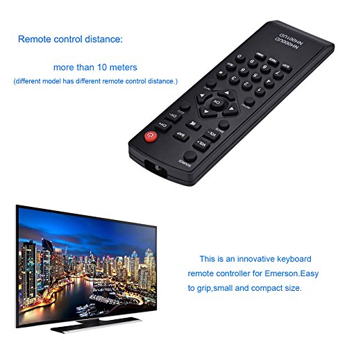 Universal Remote Control Replacement for Emerson LED and LCD Smart Digital TV Box Television Audio Voice Controller