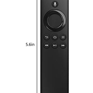 New 2nd Gen Voice Remote Control Replacement DR49WK B PE59CV for Amazon Fire TV Stick (2nd Gen/3rd Gen/Lite/4K) Fire TV Cube (1st Gen/2nd Gen, and Later) Fire TV (3rd Gen, Pendant Design)