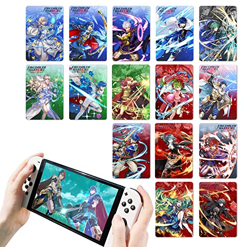 15PCS NFC Cards for Fire Emblem Engage Mini AMIBO Cards, Unlimited Use Compatible with Switch Wii U and New 3DS