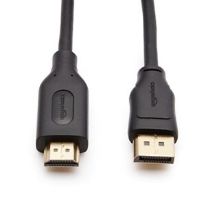 Amazon Basics Uni-Directional DisplayPort to HDMI Display Cable 4K@30Hz - 3 Feet