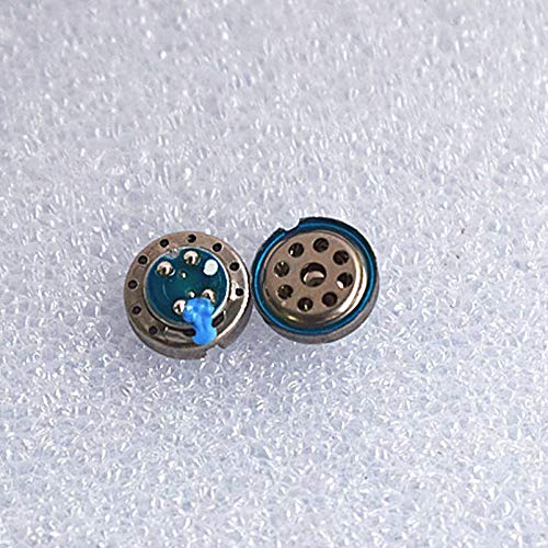 ADUCI 2pcs Mini Earphone Speaker Unit for IE6 IE7 IE8 IE80 Bluetooth Headphone DIY HiFi 10mm Headset Driver Titanium Film Repair Parts