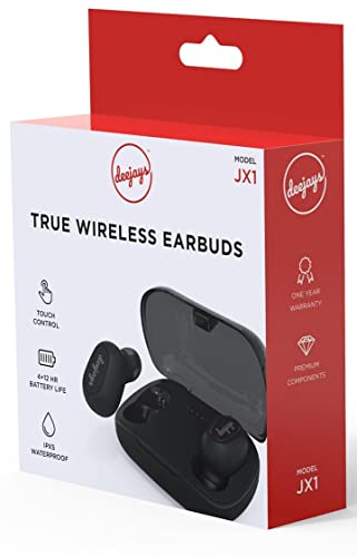 Deejays True Wireless Earbuds (Black)