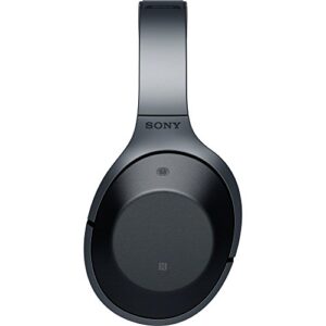 Sony MDR-1000X/B Black Hi-Res Bluetooth Wireless Noise Cancelling Headphones (Renewed)