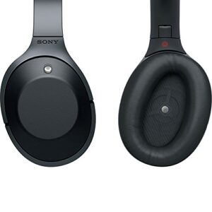 Sony MDR-1000X/B Black Hi-Res Bluetooth Wireless Noise Cancelling Headphones (Renewed)