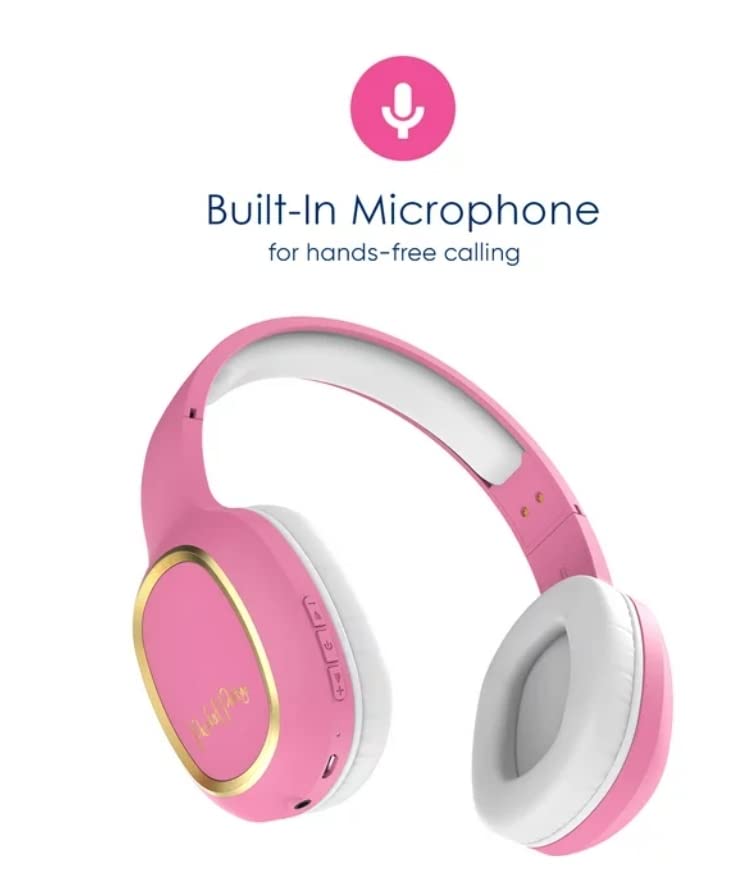 Packed Party Wireless Pink Bluetooth Headphones (Pink)