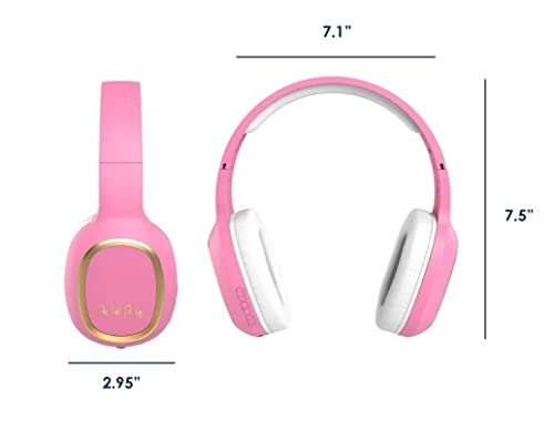 Packed Party Wireless Pink Bluetooth Headphones (Pink)