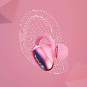 1MORE Stylish True Wireless in-Ear Headphones - Bluetooth - 6.5 Hours of Battery - 15-Minute Quick Charge for 3 Hours of Use – Portable Charging Headphone Case Included - Pink (Renewed)