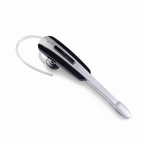 volt+ tek styz headset compatible with realme 10 pro+ in ear wireless bluetooth noise canceling earpiece (black/silver)