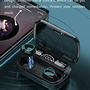 Wireless Earbuds Bluetooth 5.1 Earphones for T-Mobile REVVL V+ 5G in Ear Headphones True Stereo Sports Waterproof/Sweatproof Headsets with Microphone