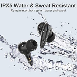 iWALK AmourDuo PlusWireless Earbuds Compatible with iPhone, Bluetooth Earbuds with Charging Case 10mm Drivers Deep Bass & Clear Mids Highs,20H Playtime Mono & Twin Modes Touch Control Compact & 4g