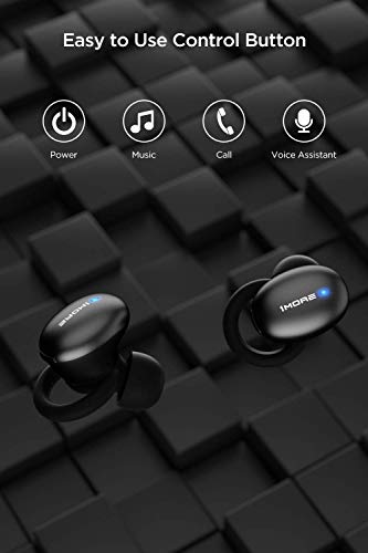 1MORE Stylish True Wireless Earbuds, Bluetooth 5.0, 24-Hour Playtime, Stereo In-Ear Headphones with Charging Case, Built-in Microphone, Alternate Pairing Mode (Renewed)