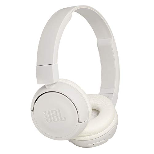 JBL T460BT Extra Bass Wireless On-Ear Headphones with 11 Hours Playtime & Mic - White