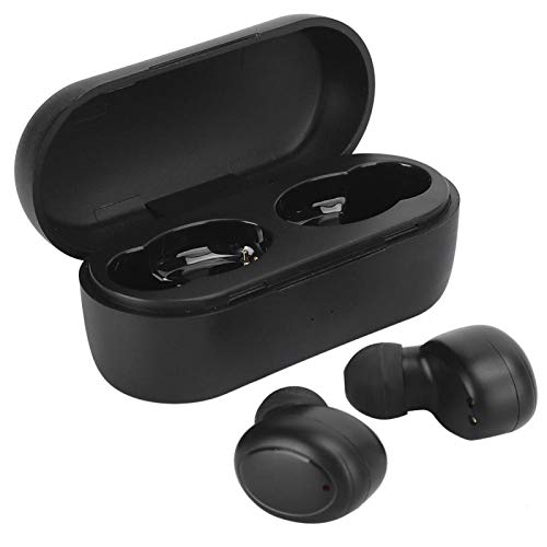 V2 Binaural Wireless Bluetooth Sports Earbud, Portable True Wireless TWS Private Mode Stereo Headphones in Ear Built in Mic Headset with Charging Box 70 Hours Standby for Running, Workout, Gym