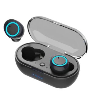 neopulse pro bluetooth wireless earphones | waterproof noise cancellation sweat proof wireless earbuds | pro bluetooth wireless noise cancelling earphones (black)