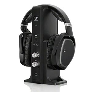 sennheiser rs 195 rf wireless headphone system (renewed)