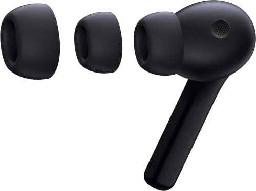 Xiaomi Buds 3, Up to 40dB ANC, 3 ANC Modes, Dual Transparency Modes, Dual-Magnetic Dynamic Driver, Hi-Fi Sound Quality, 32 Hours Battery Life, IP55 Dust and Water Resistance, Wireless Charging, Black