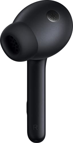 Xiaomi Buds 3, Up to 40dB ANC, 3 ANC Modes, Dual Transparency Modes, Dual-Magnetic Dynamic Driver, Hi-Fi Sound Quality, 32 Hours Battery Life, IP55 Dust and Water Resistance, Wireless Charging, Black