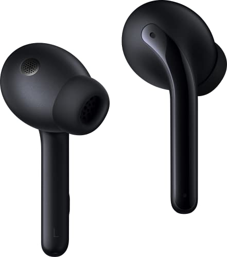 Xiaomi Buds 3, Up to 40dB ANC, 3 ANC Modes, Dual Transparency Modes, Dual-Magnetic Dynamic Driver, Hi-Fi Sound Quality, 32 Hours Battery Life, IP55 Dust and Water Resistance, Wireless Charging, Black