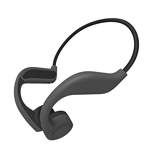 Bone Conduction Headphones for Sports Bluetooth 5.0 8GB Memory Waterproof Wireless Sports Headphones Lightweight Headsets with Microphone for Jogging Running Driving Cycling