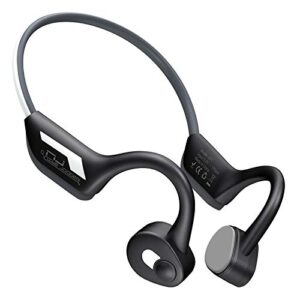 open ear headphones bone conduction headphones bluetooth running headphones wireless reflective safety night sport waterproof headset cycling workout earbuds lightweight design sweatproof fitness