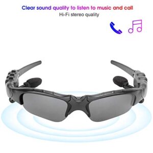 Joyzan Sunglasses Bluetooth Earphone, Wireless in Ear Polarized Earbuds Lenses Stereo Handfree Driving Glasses Headphone for All Kinds of Cell Phones