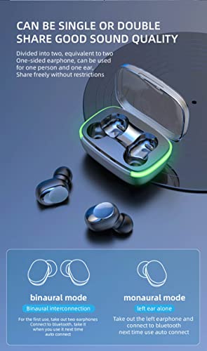 Bluetooth Headset TWS Wireless Earphones Earbuds Stereo Headphone Stereo Sport Wireless TWS Earbuds Y60