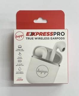 deejays Express PRO True Wireless Earbuds (White)