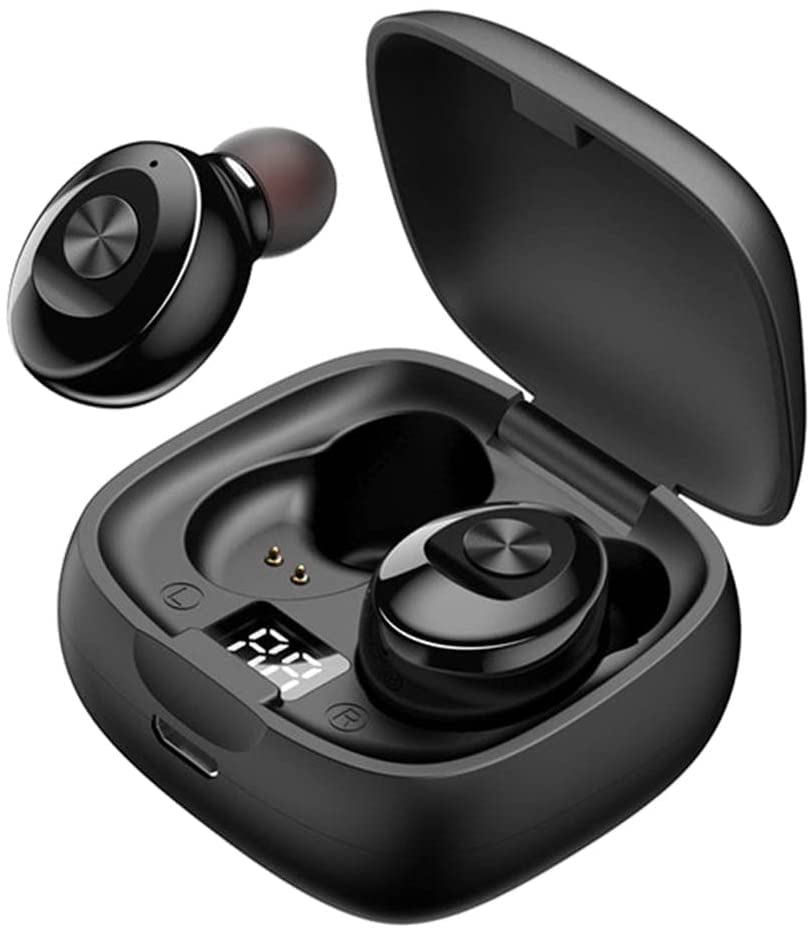 Bluetooth 5.0 Wireless Earbuds,Deep Bass Sound 15H Playtime IPX5 Waterproof Earphones Call Clear with Microphone in-Ear Stereo Headphones Comfortable for iPhone, Android 27