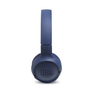 JBL TUNE 500BT - On-Ear Wireless Bluetooth Headphone - Blue (Renewed)