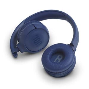 JBL TUNE 500BT - On-Ear Wireless Bluetooth Headphone - Blue (Renewed)