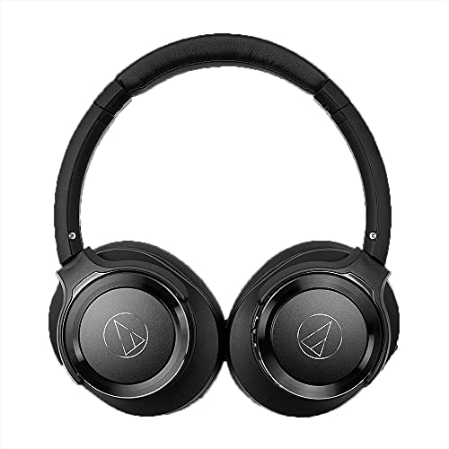 Audio Technica ATHWS660BTGB Solid Bass Wireless Over-Ear Headphones - Gunmetal/Blue