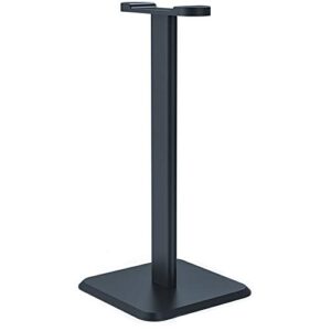 deco gear pro audio headphone stand – matte black