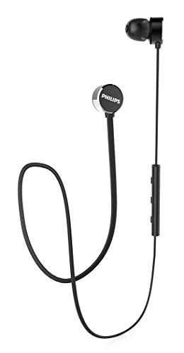 Philips Audio Bluetooth in Ear Headphones UN102BK/00 Wireless in Ears (Bluetooth, 6mm Driver, Fast Charging, Noise Isolation) Black