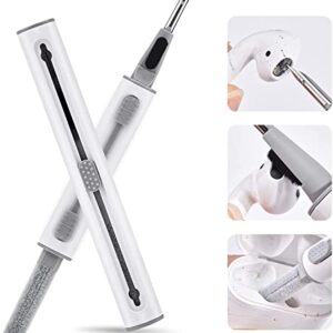 Earbuds Cleaning Pen 3 in 1 Portable Multi-Function Cleaner for Earphones, Mobile Phone, Computer and Camera