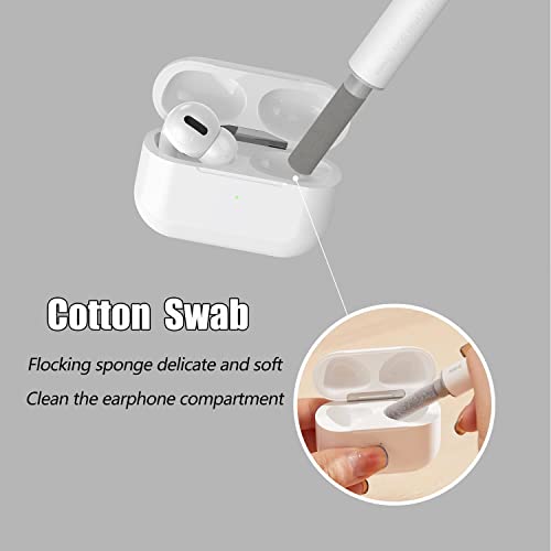 Earbuds Cleaning Pen 3 in 1 Portable Multi-Function Cleaner for Earphones, Mobile Phone, Computer and Camera