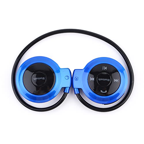 WONFAST® MINI-503 Wireless Bluetooth Music Stereo Universal Headset Headphone for Cell Phone Smartphones Outdoor Driving Biking (Blue)