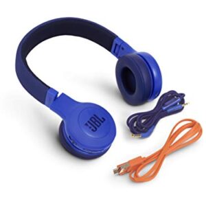 JBL E45BTBLU On-Ear Wireless Headphones (Blue)