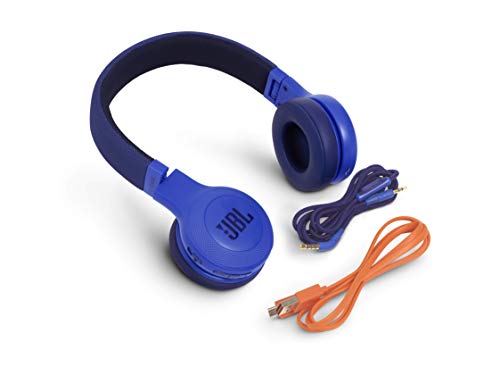 JBL E45BTBLU On-Ear Wireless Headphones (Blue)