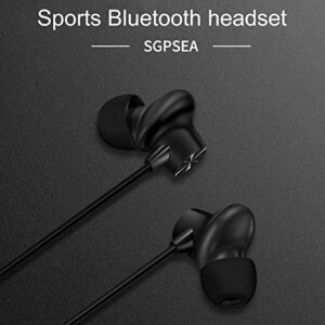 Bluetooth Earphones & Headphones,G03S Stereo Headphone Neckband in-Ear ABS Magnetic Bluetooth 5.0 Earphone Compatible with iPhone Android