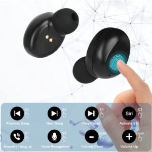 Wireless Earbuds Bluetooth 5.0 Headphones with Digital LED Display Charging Case Stereo Mini Earphones in Ear Headset Waterproof for Samsung galaxys A10e