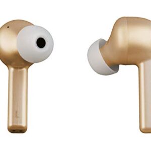 Toshiba Air Hush Active Noise Cancelling True Wireless Earphones, Gold (RZE-BT1050E)