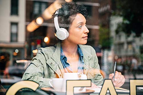 Audio-Technica ATH-AR3BTBK SonicFuel Bluetooth Wireless On-Ear Headphones with Mic & Control, White