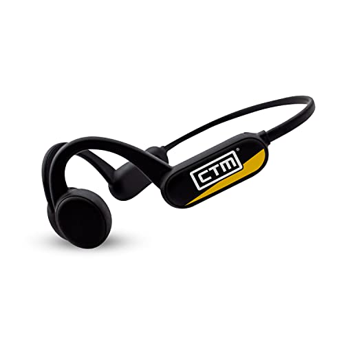 CTM ORUN2 Wireless Bone Conduction Headphones BT Open-Ear Sport Headphones - Sweat Resistant Lightweight | by Clear Tune Monitors