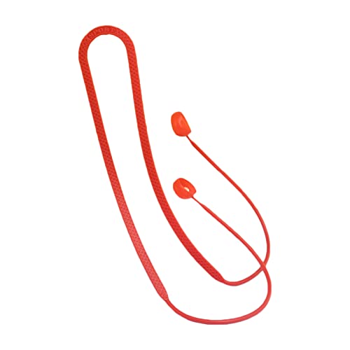 Earphone Neck Strap -Free Bluetooth-Compatible Earphone Strap Neck for Fit Pro Red