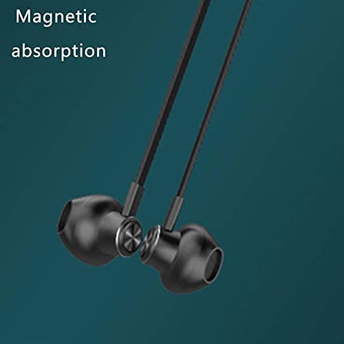 ESSONIO Bluetooth Headphones Wireless Earbuds Neckband with mic Noise Cancelling Wireless Headset 400 Hours Standby timefor Sports (New Gray)