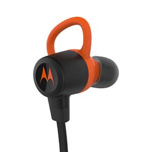 Motorola VerveLoop Super Light, Wireless, Spalsh Resistant Stereo Earbuds (Supports Siri & Google Now) (Orange)