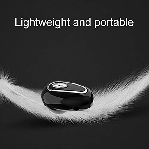 True Wireless Earbuds Bluetooth 4.1Headphones,Single Sport Earphone in Ear Mini with Mic Noise Cancelling Premium Sound with Deep Bass Headset for Sport White One Size